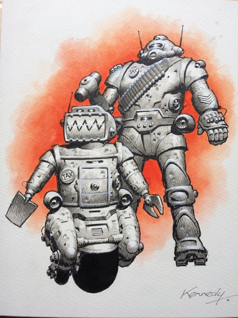 Art of Ian Kennedy - Commissions and Original art sales.