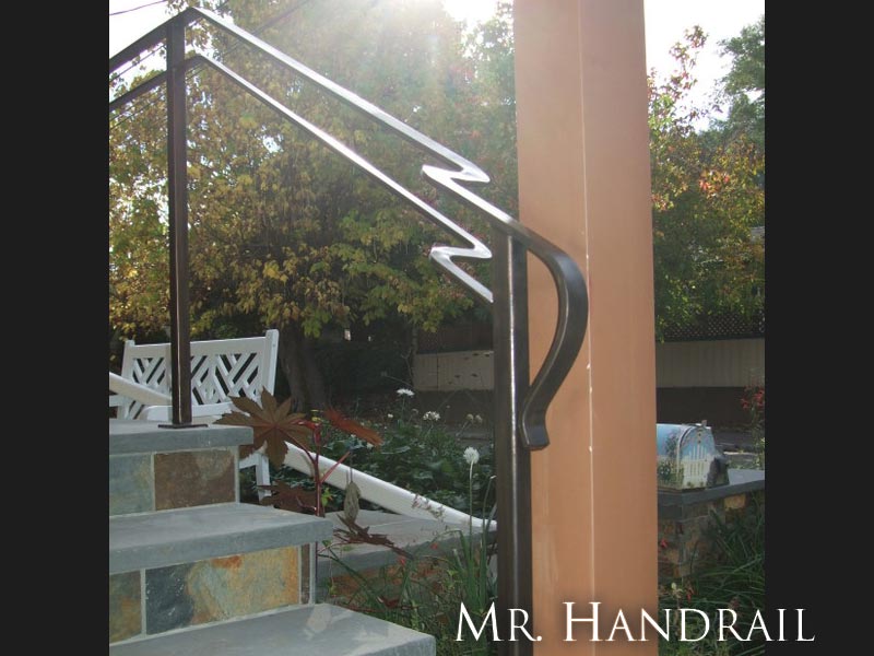 Handrail Gallery - Quality Metal Handrail, Stair Railing, and Wrought ...
