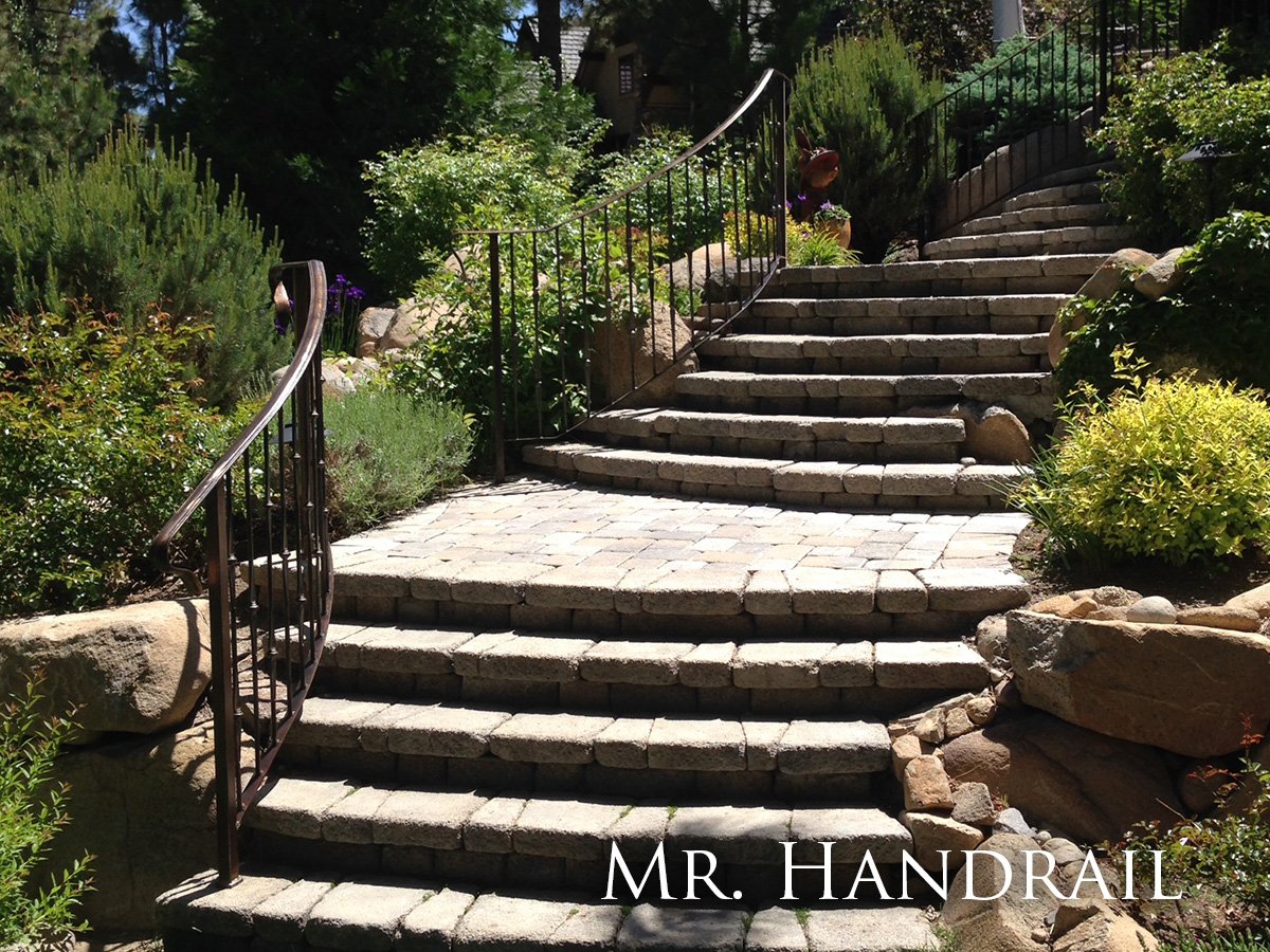 Handrail Gallery - Quality Metal Handrail, Stair Railing, and Wrought ...