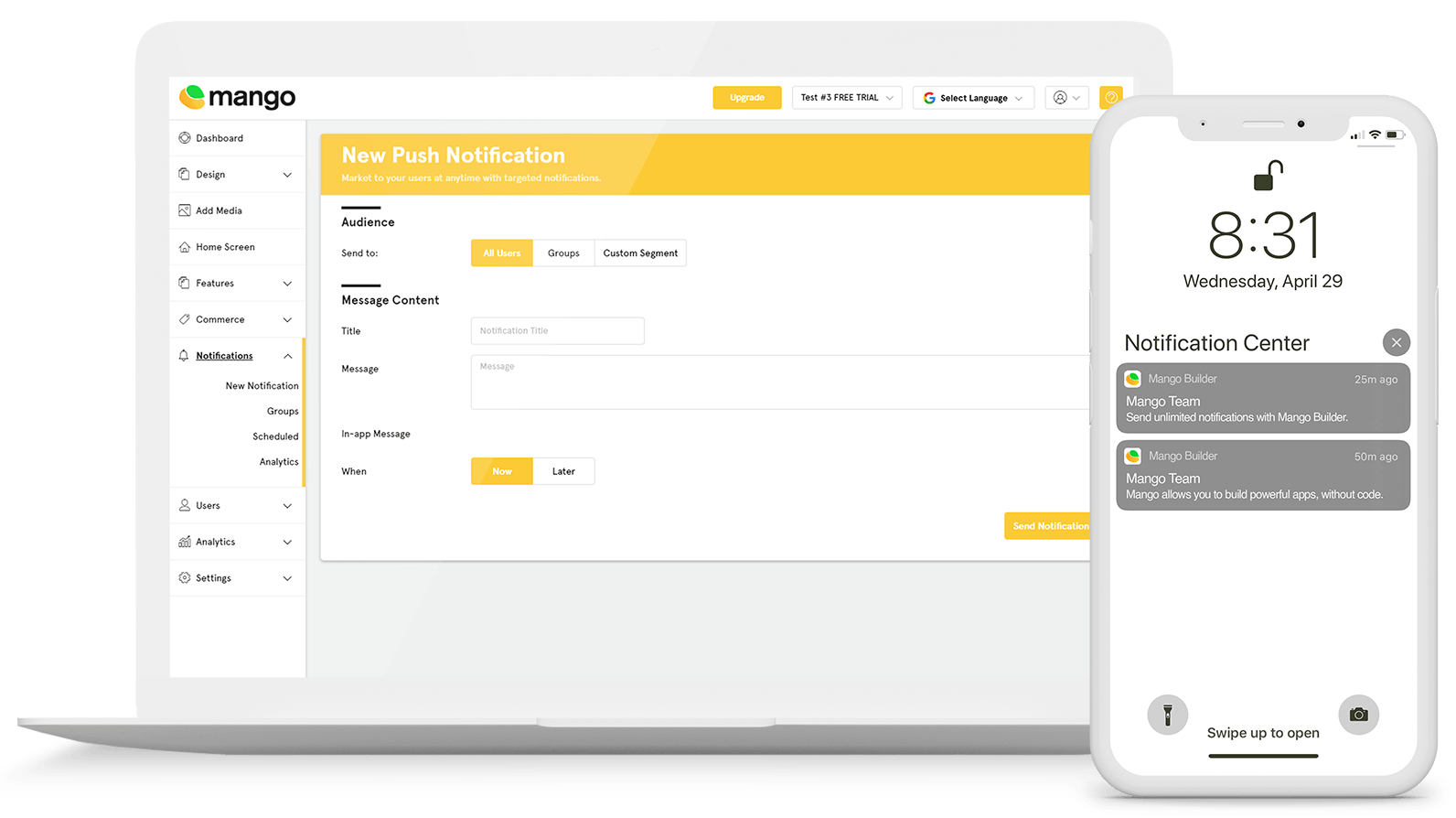 Mango Builder | Build and launch powerful mobile apps without coding