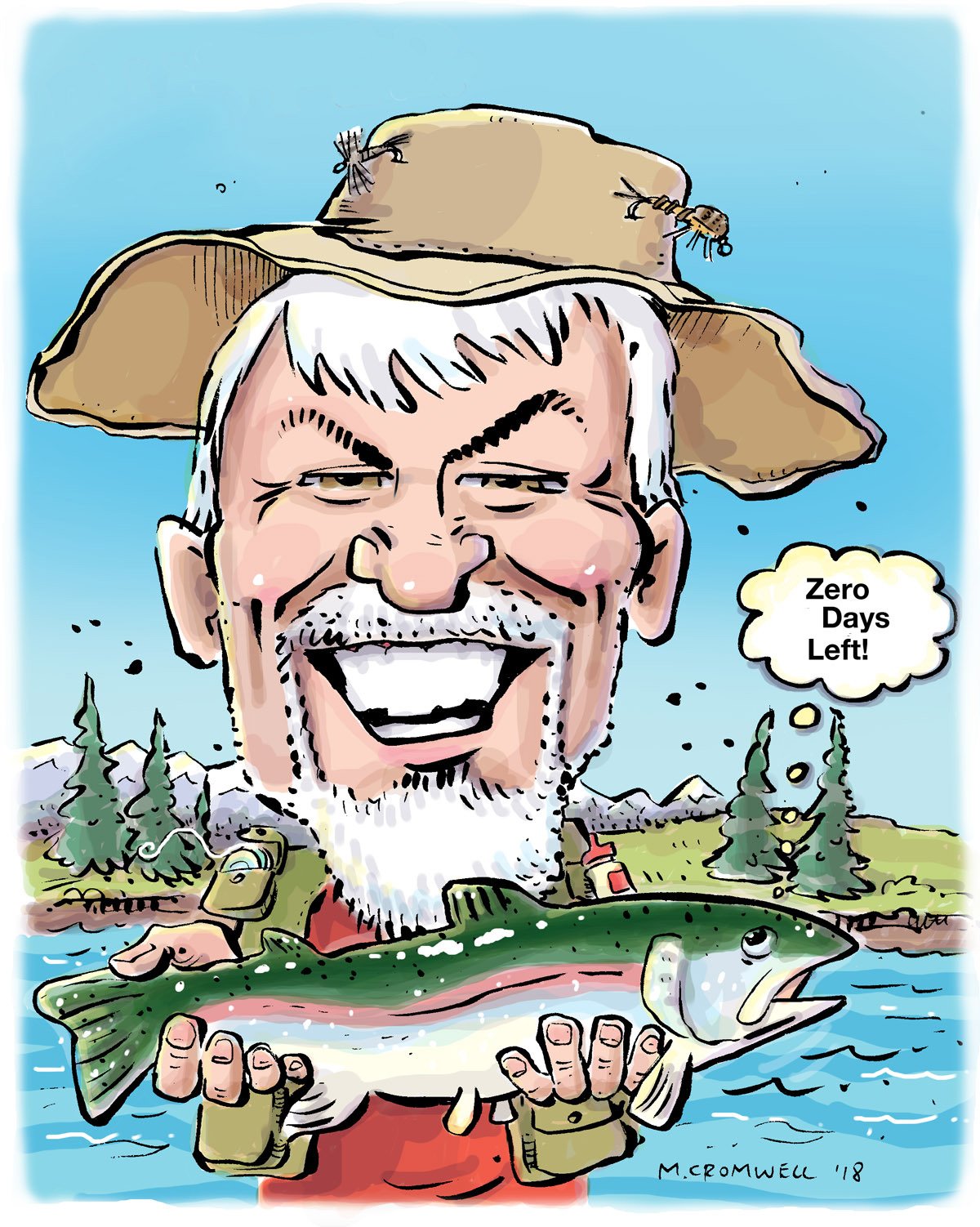 Color Club | Mark Cromwell Local Calgary Artist Caricature
