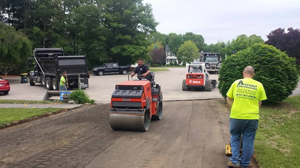 Residential Paving Gallery | Asphalt Engineering | MA