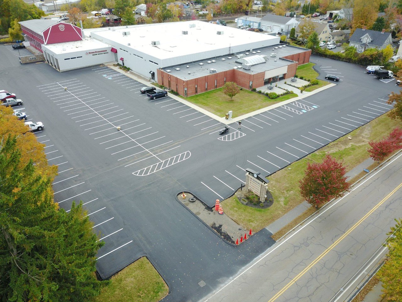 Commercial Paving Gallery | Asphalt Engineering | MA