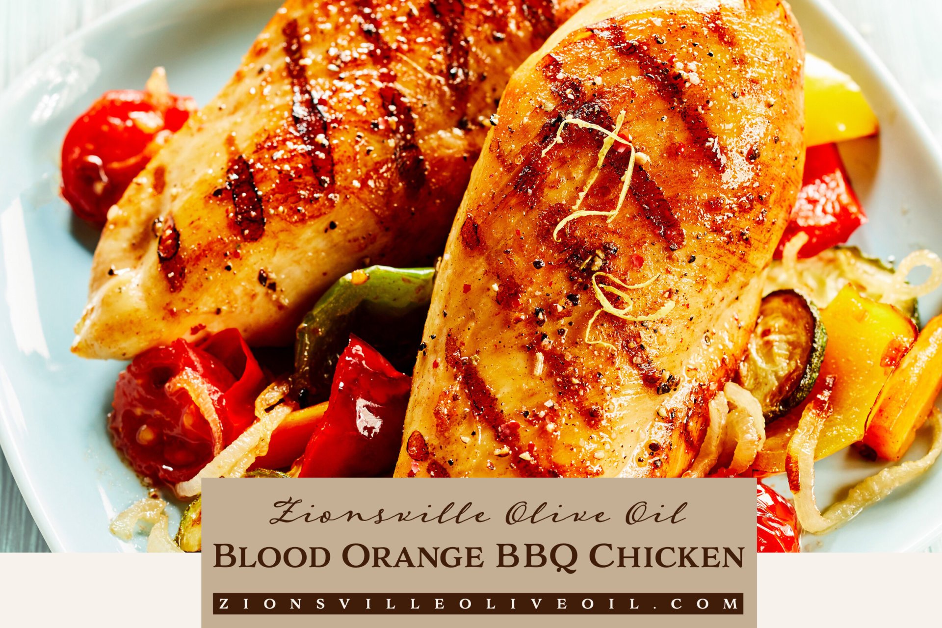 Blood Orange BBQ Chicken