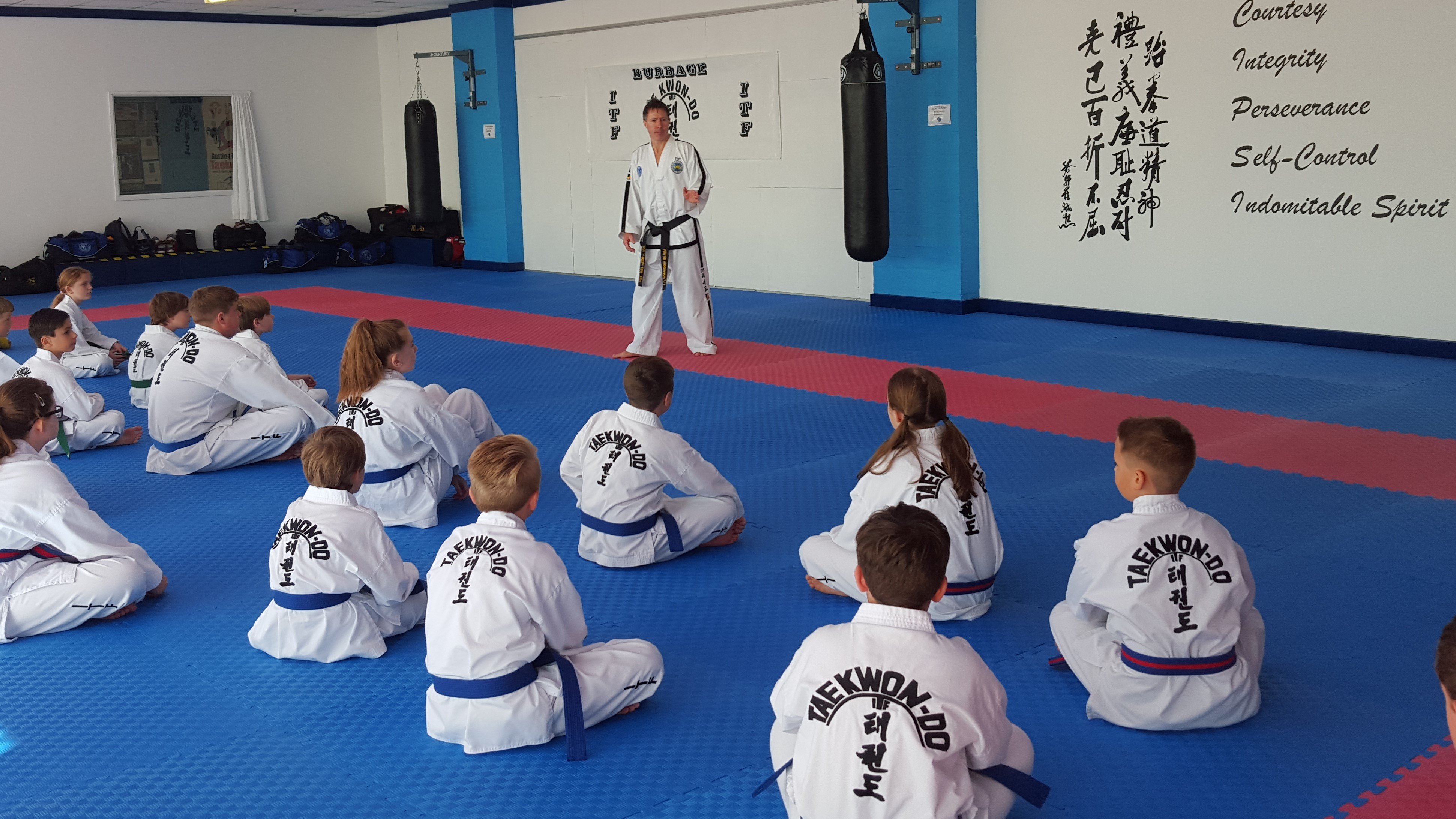 Junior TKD training programmes across Leicestershire