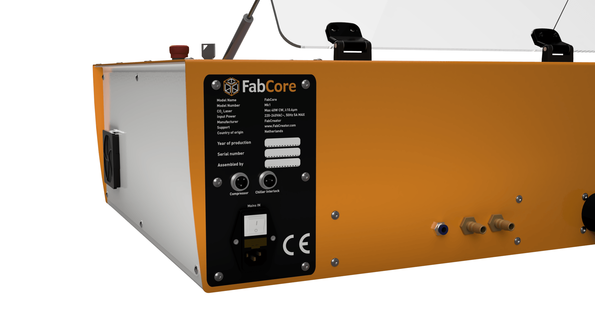 FabCreator CO2 laser cutters