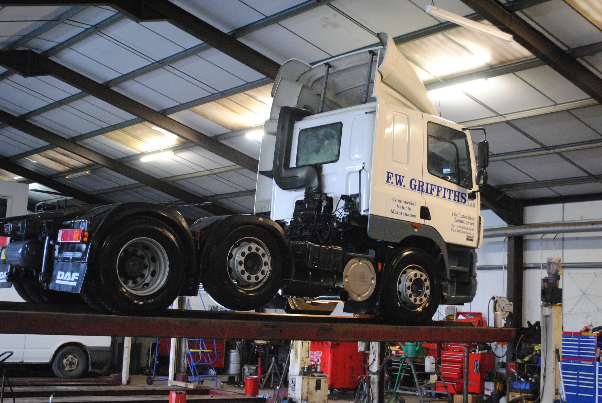 Commercial Vehicle Servicing - Herefordshire | F.W. Griffiths Ltd