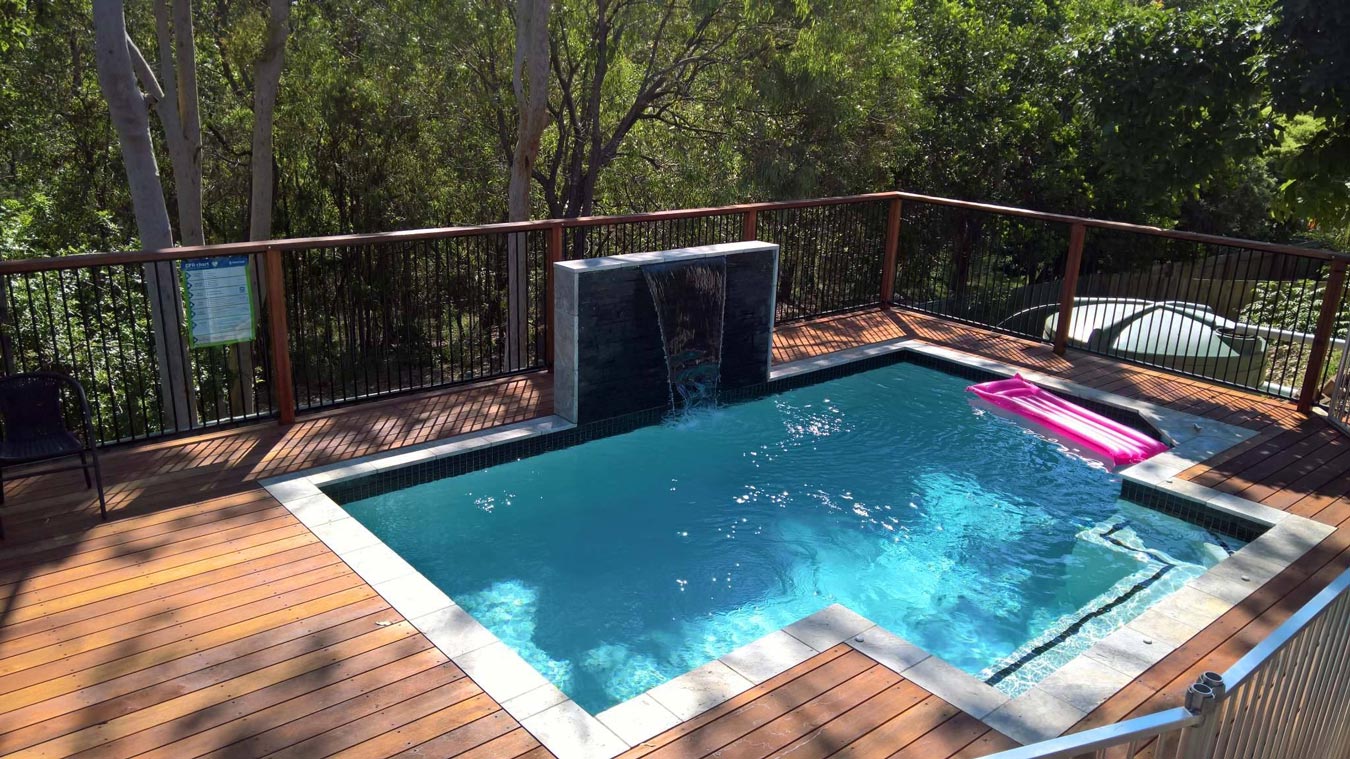 Helensvale Concrete Pool Build by Pool HQ