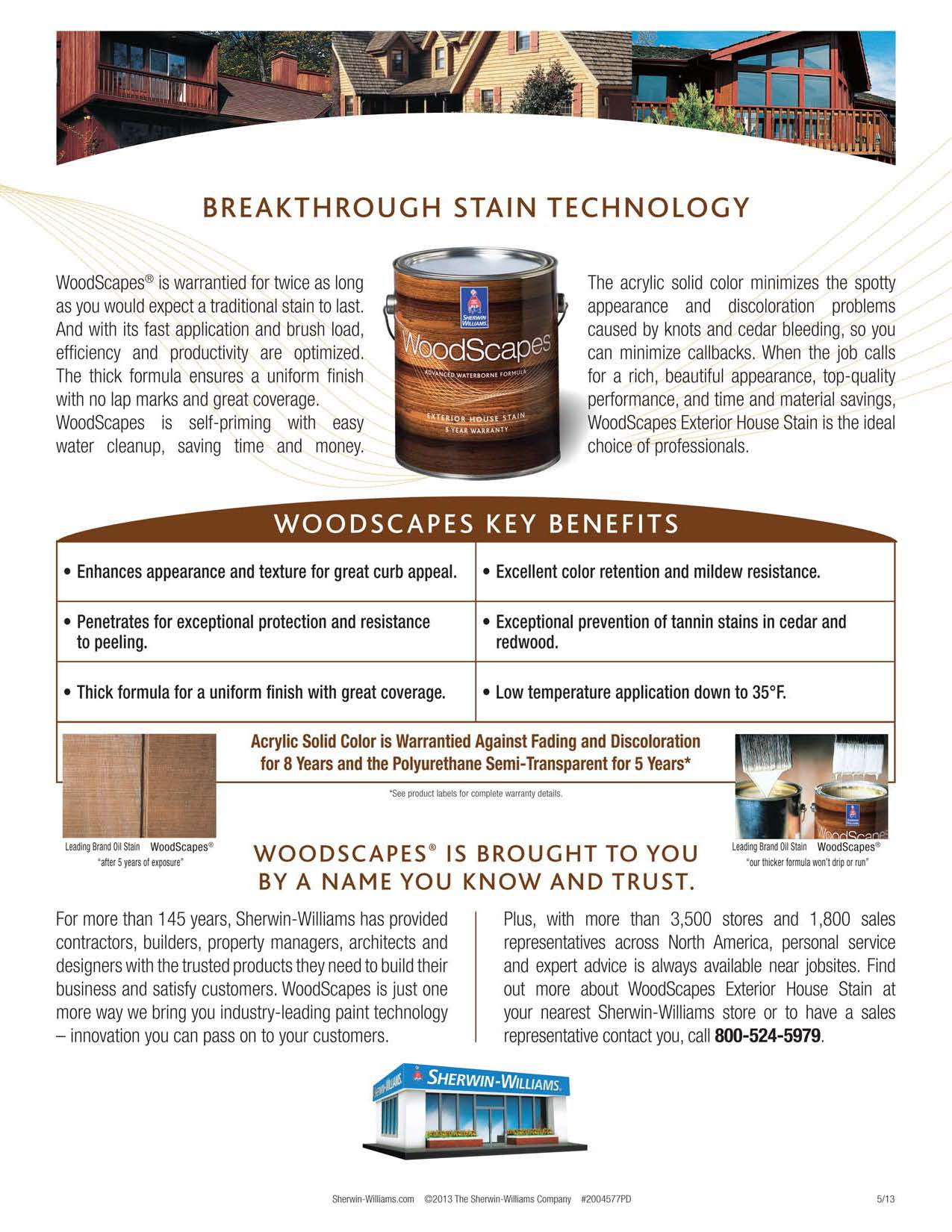 Learn About Sherwin Williams Woodscapes Exterior Stain
