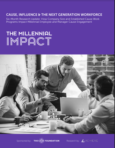 Millennial Impact Report understanding cause engagement by millennials ...