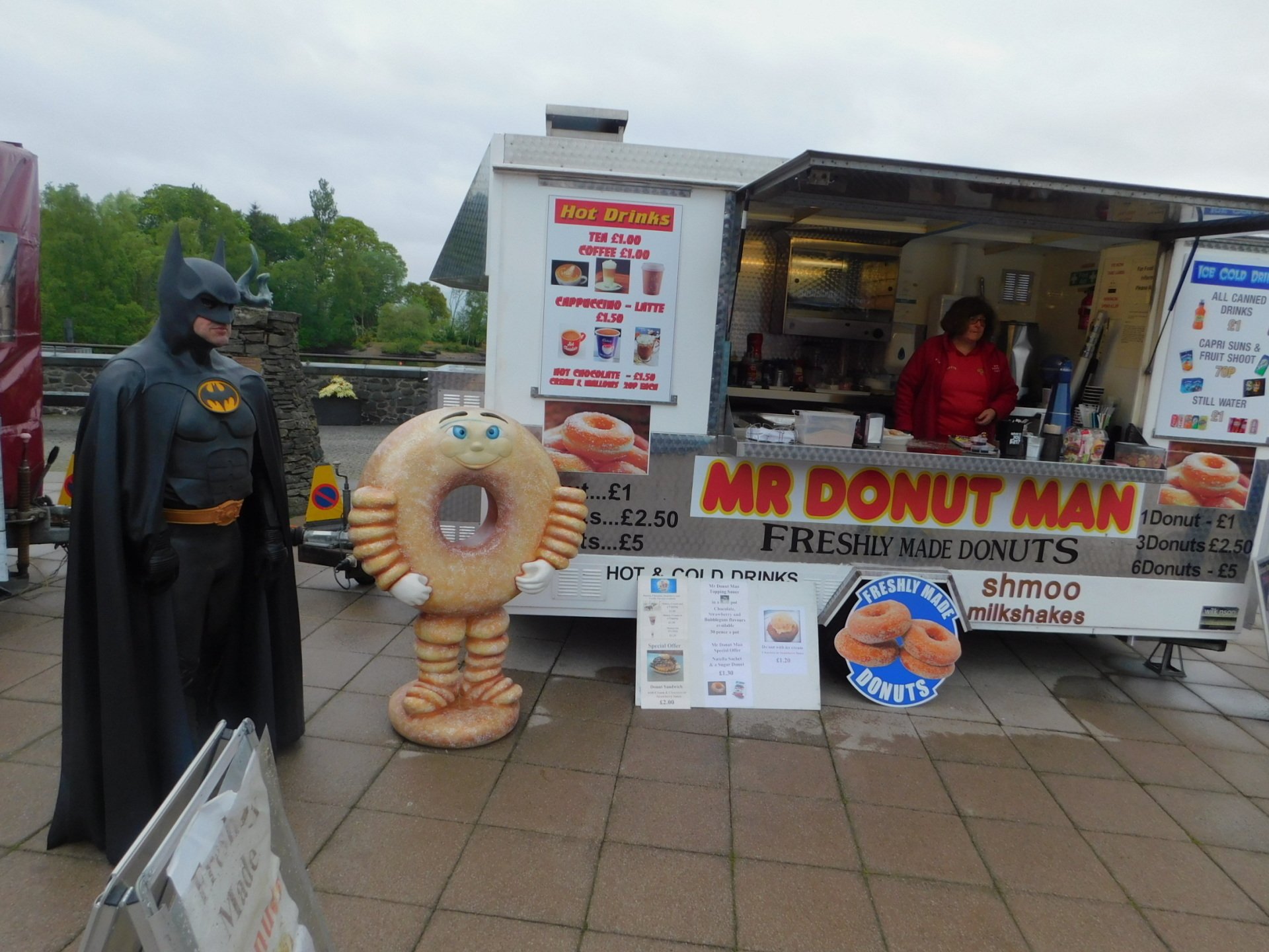 Book Donut Van for Markets, Fairs & Events, Scotland | Mr Donut Man