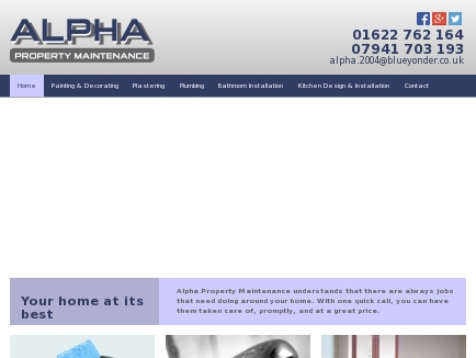 Alpha Property Maintenance for decorating in Maidstone, Kent