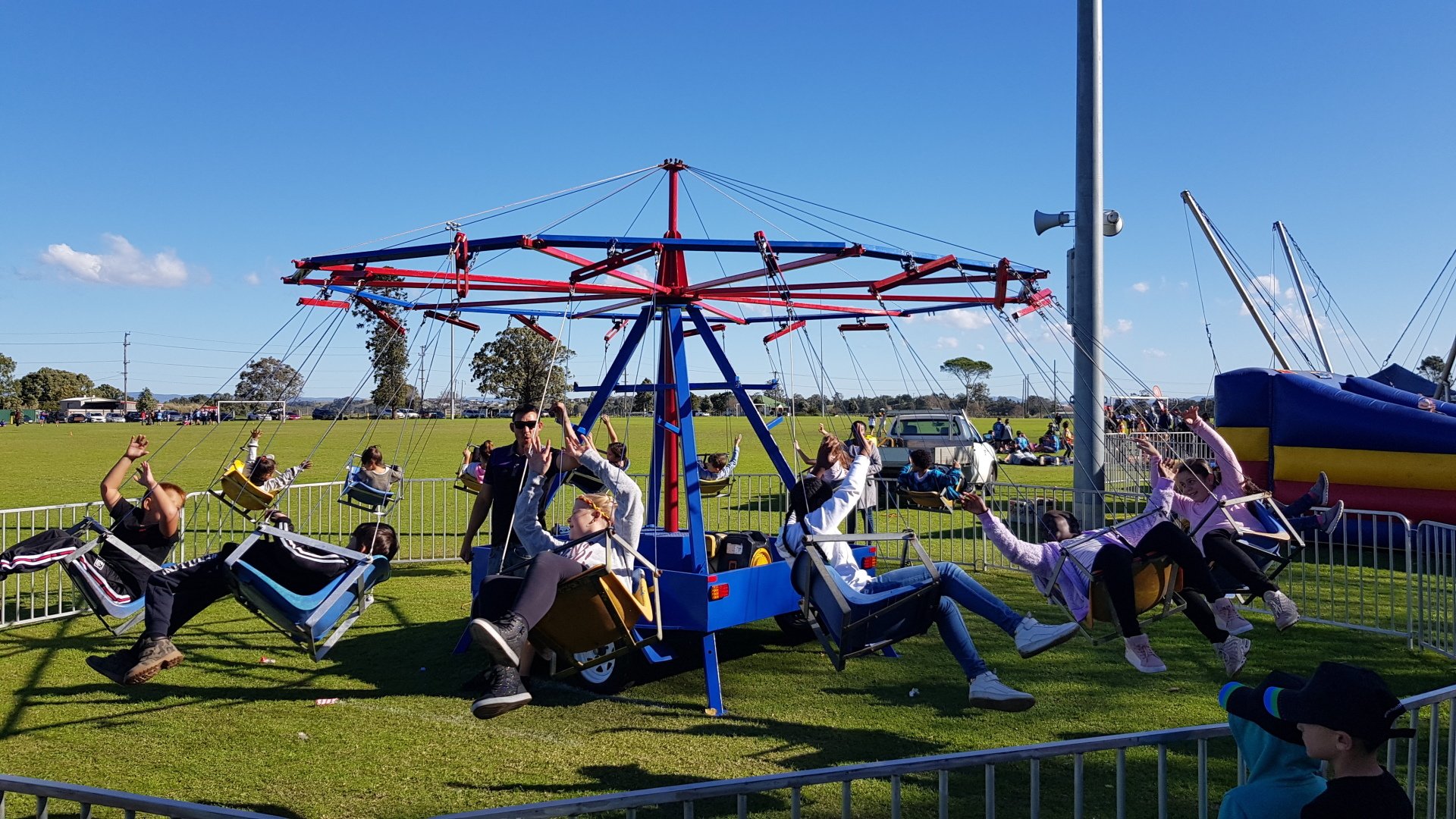 Chair O'Plane Carvinal Swing Ride Hire | Sydney | Newcastle