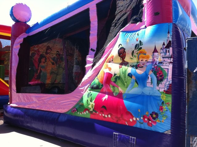 Large Disney Princess Jumping Castle For Hire | Newcastle | Sydney