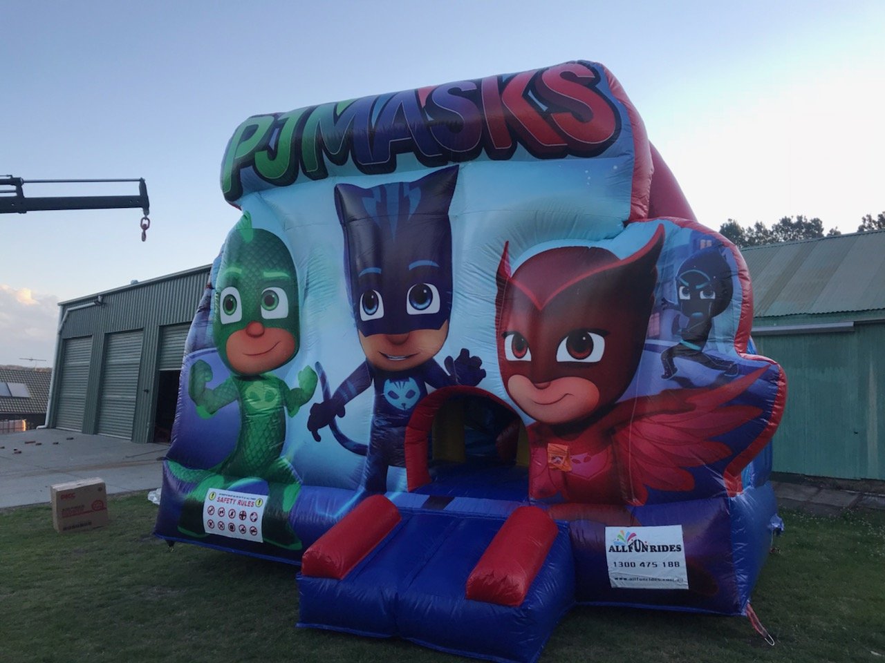 PJ Masks Jumping Castle Hire | Newcastle | Sydney | Central Coast