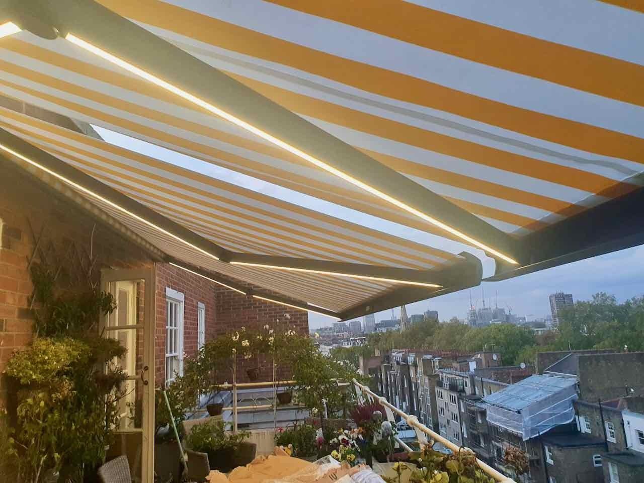 RA LED | We can make and fit your awning | London Awnings