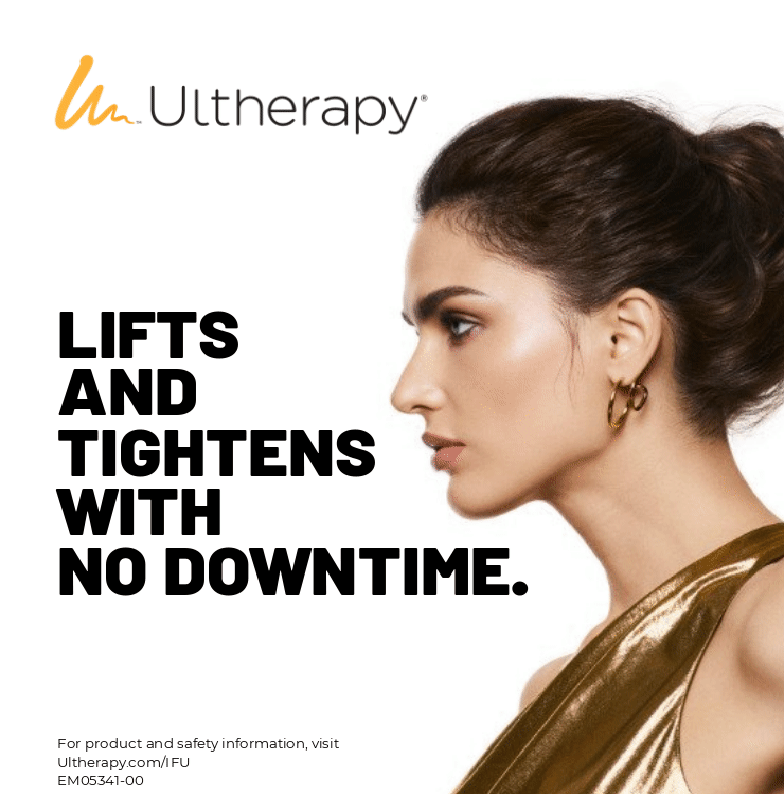 Ultherapy tightens the skin naturally without surgery.