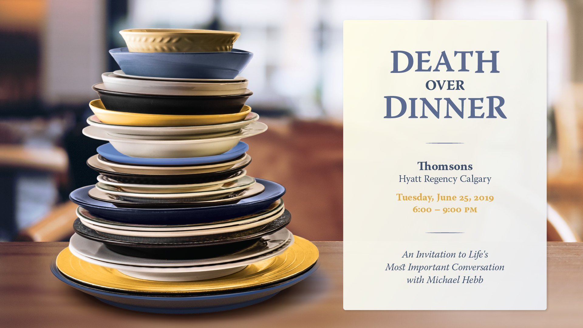 Upcoming Event - Death Over Dinner Calgary