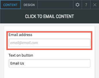 Click to Call/Email