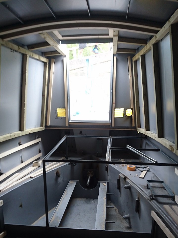 Custom Narrowboat Building in Progress at Braidbar Boats