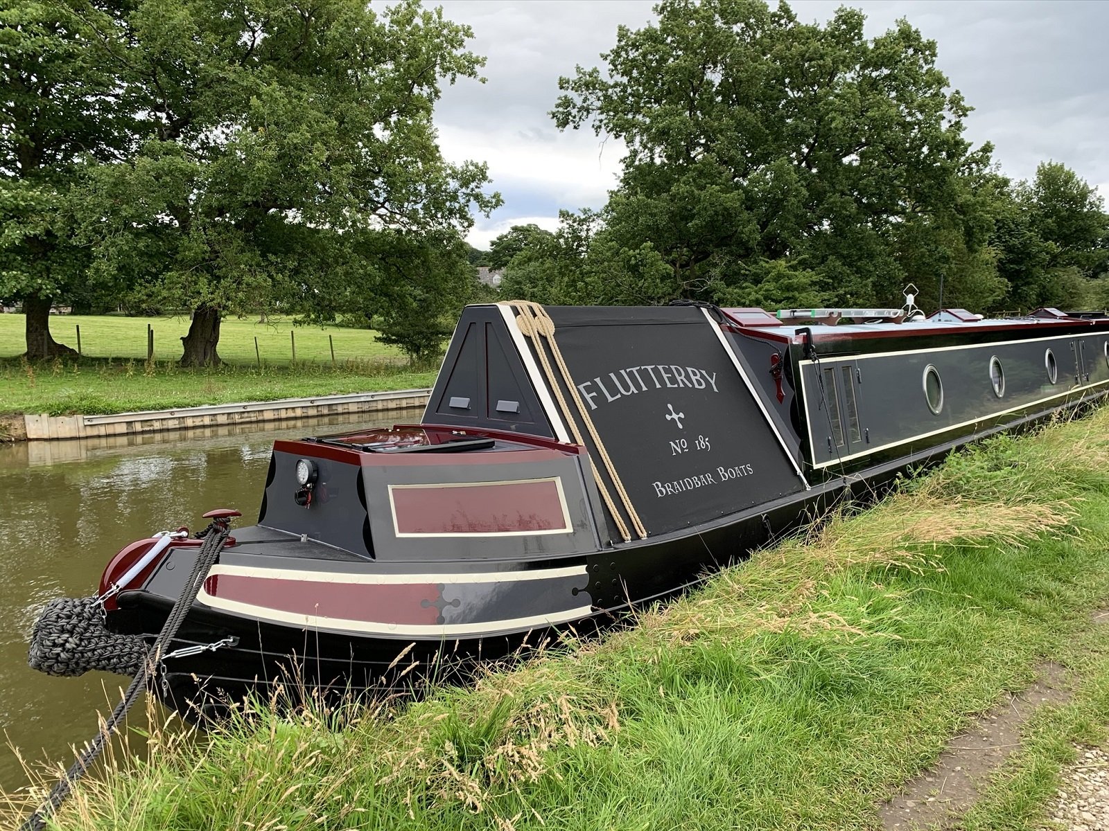 Flutterby No. 185 Narrowboat Built by Braidbar Boats