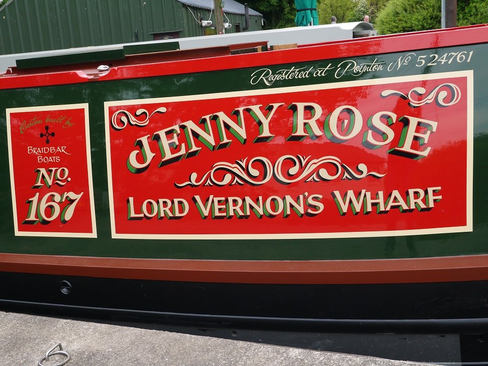 Jenny Rose No. 167 Narrowboat Built by Braidbar Boats