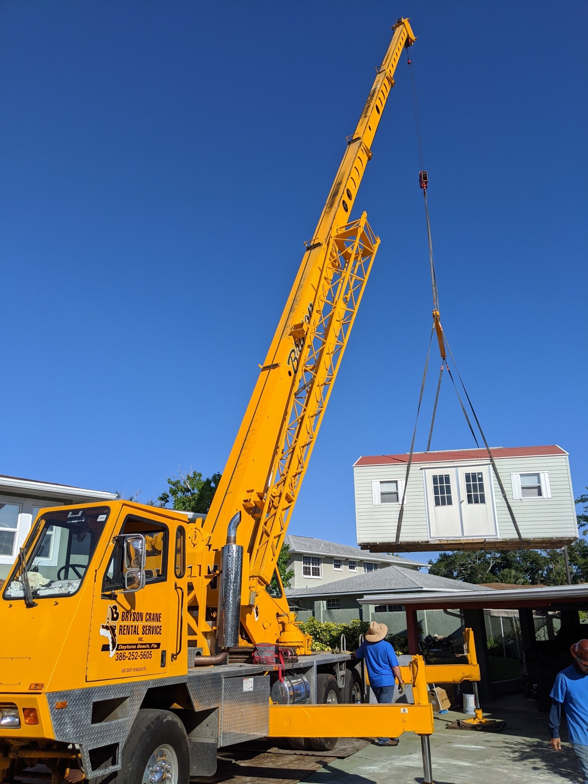 Crane Rental Company Daytona Beach FL Bryson Crane Rental Service LLC