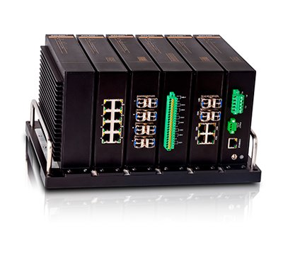 Switch Capa 3 Kyland - Ethernet para riel DIN y Rack