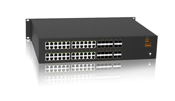 Switch Capa 3 Kyland - Ethernet para riel DIN y Rack