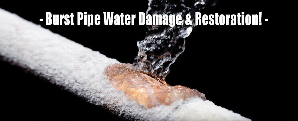 Burst Pipes Water Clean-up Services in Western MA