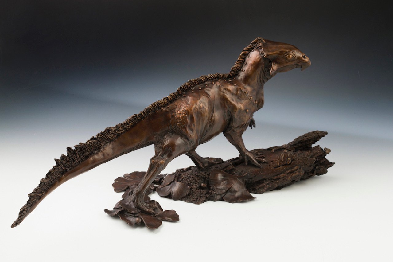 Aquilops Americanus Sculpture in Bronze