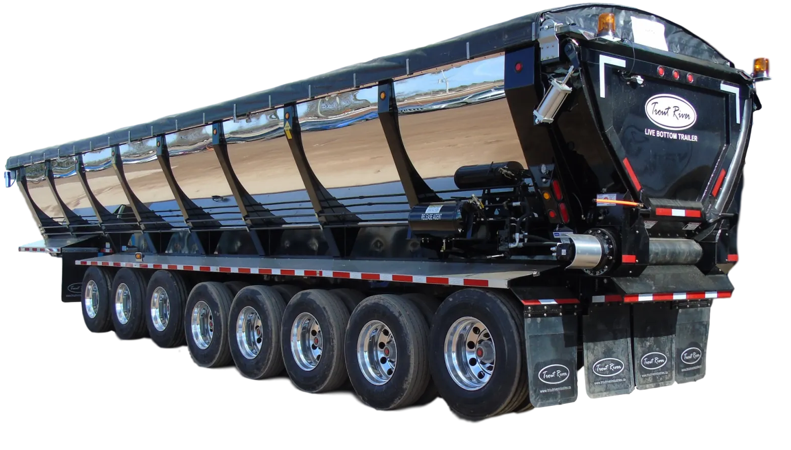 Live Bottom Trailers | The Ultimate Flow Boy Truck | Trout River Industries