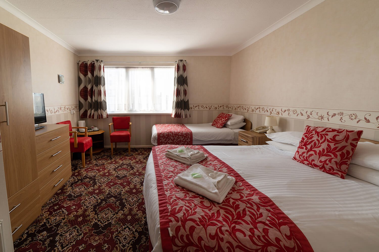Rooms at the Bournemouth Sands Hotel