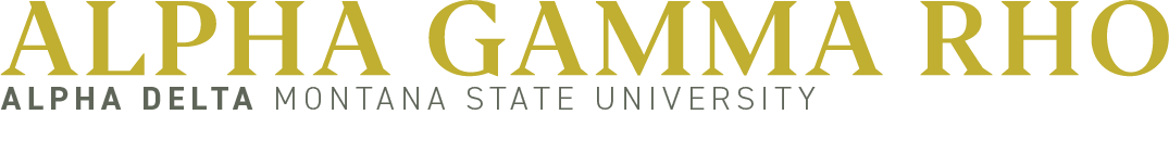 Alpha Gamma Rho ǀ Montana State University