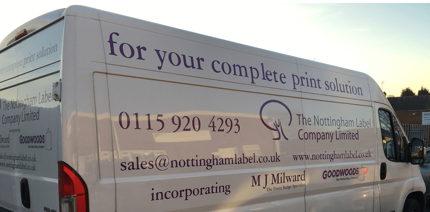 Printed signage | Nottingham Label Co