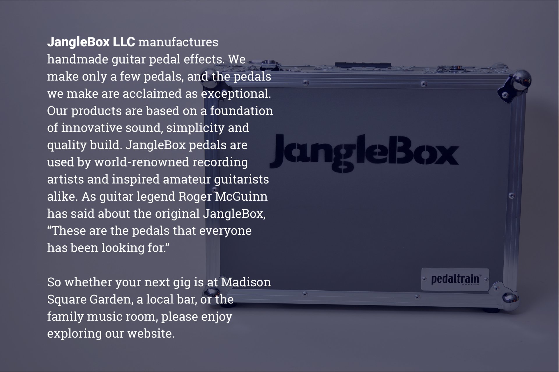 JangleBox guitar pedal effects