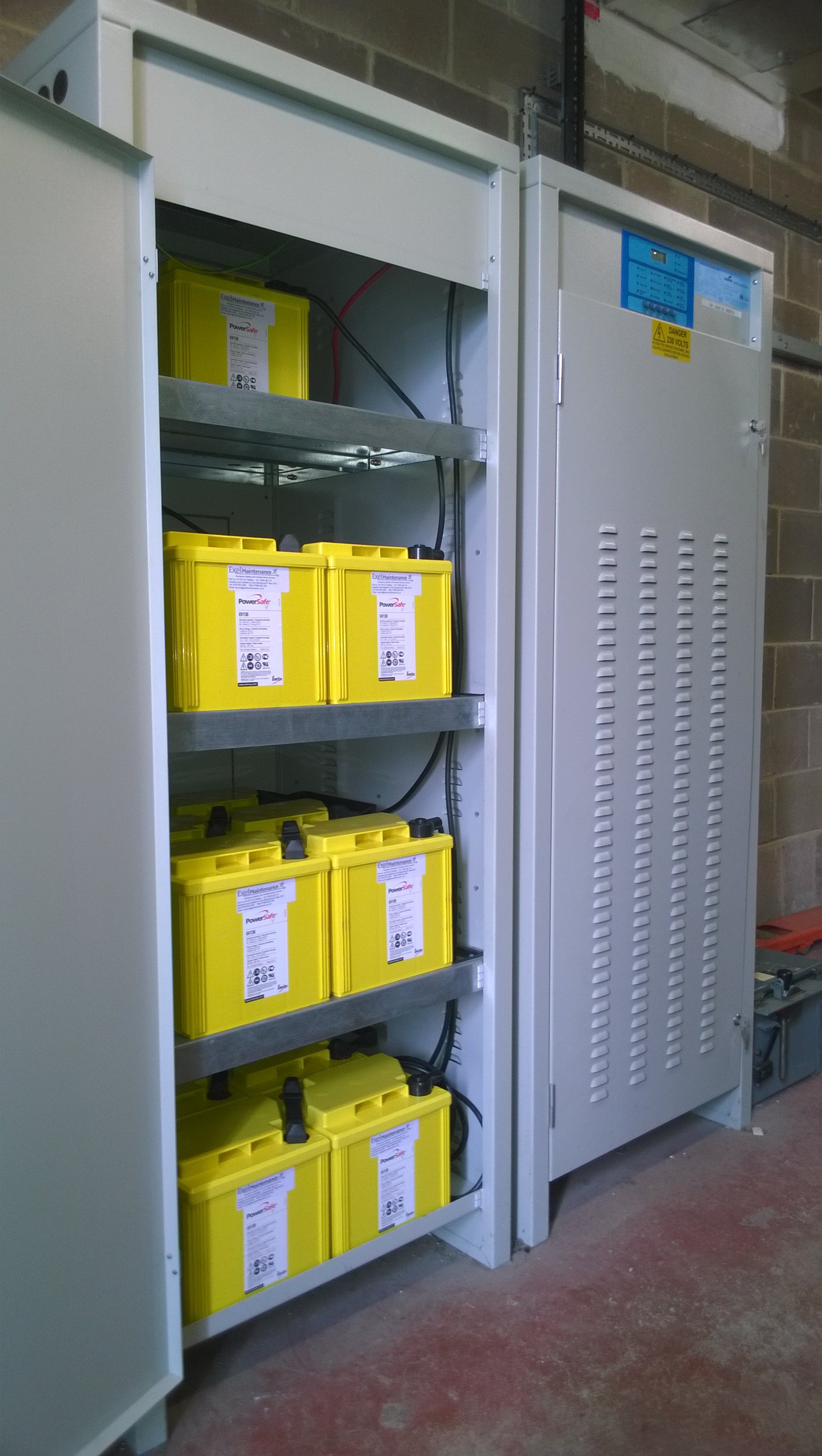 Central battery systems from Exel Maintenance Ltd