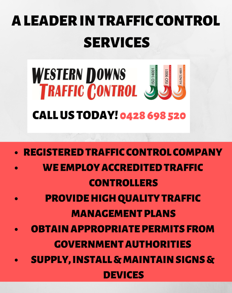 Traffic Control Services Dalby – Western Downs Traffic Control
