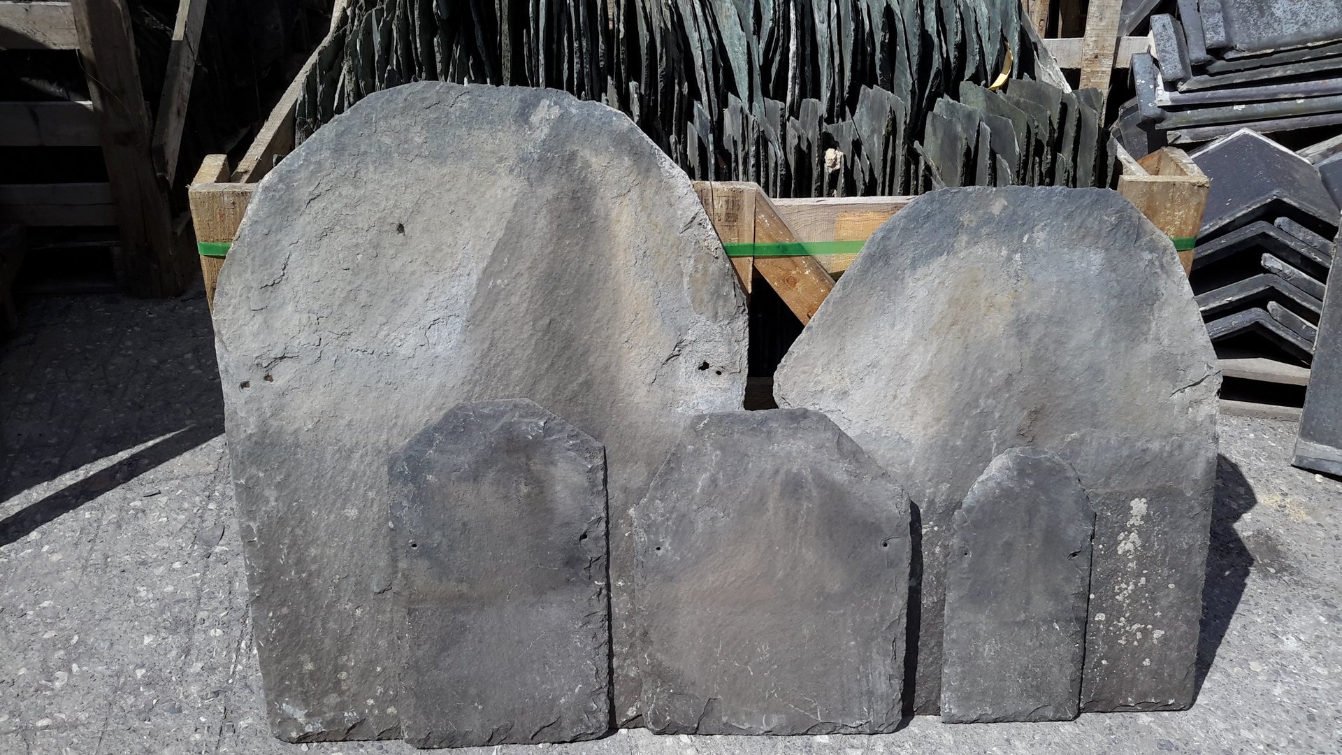 Reclaimed slate in Leeds