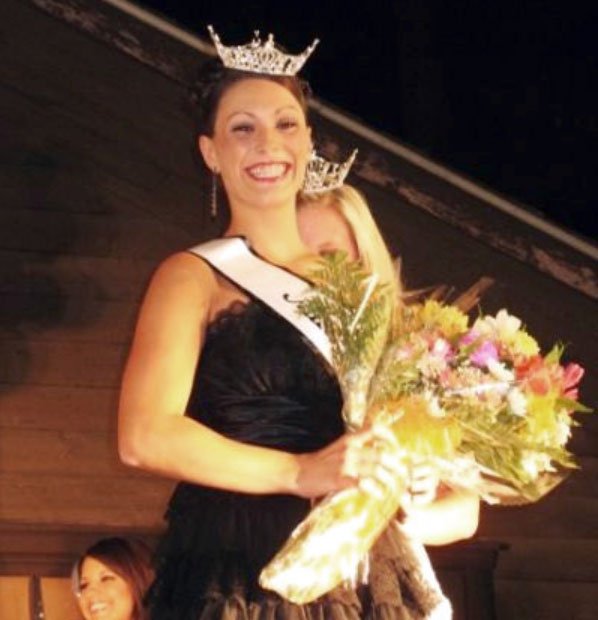 Justine Barker of Pembroke Wears Miss Winnipesaukee Crown