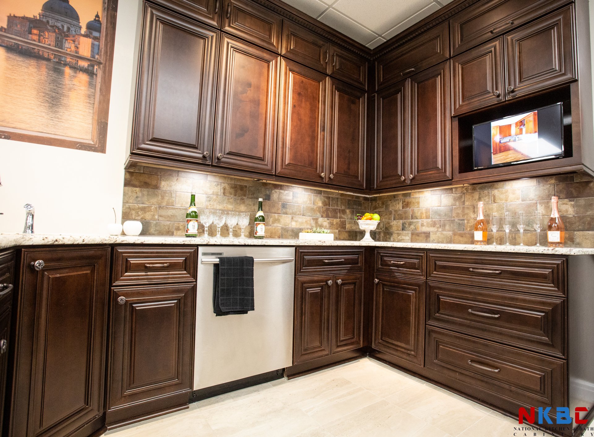 Dark Chocolate | Fort Wayne, IN | National Kitchen & Bath Cabinetry ...