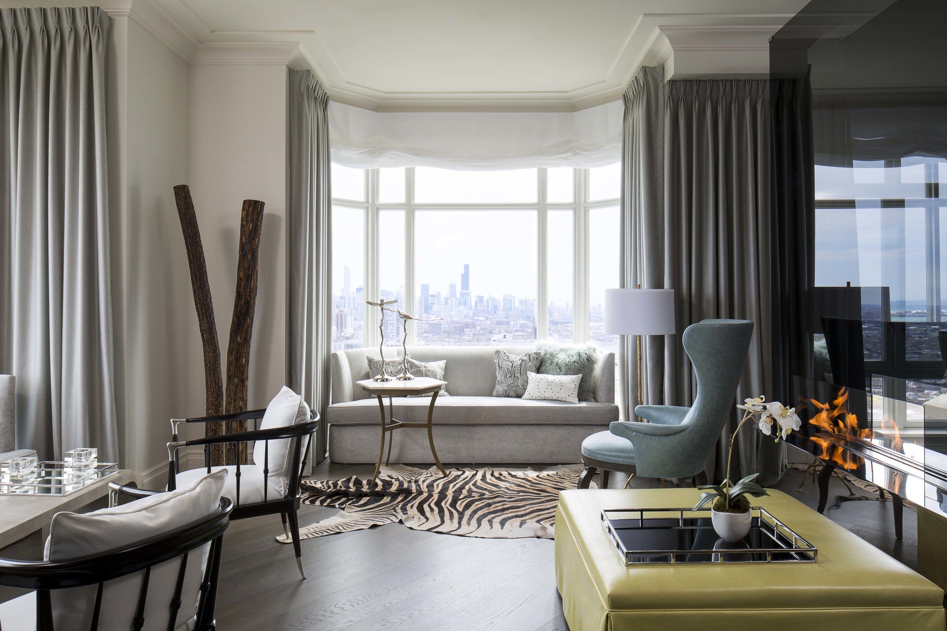 Luxury High Rise Apartment Interior Design