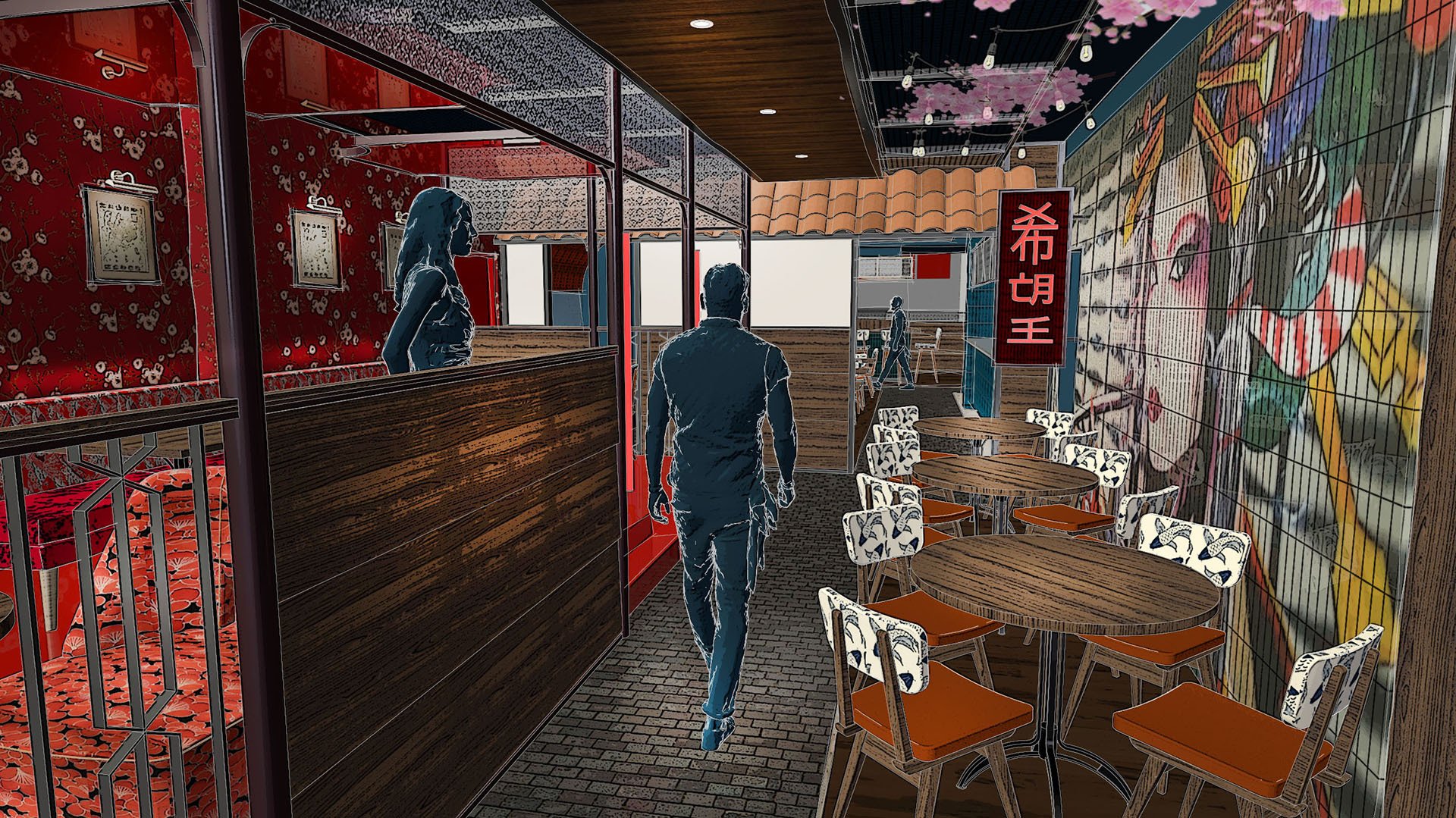 Kibou Kitchen & Bar | Q&A Interior Designers Cheltenham