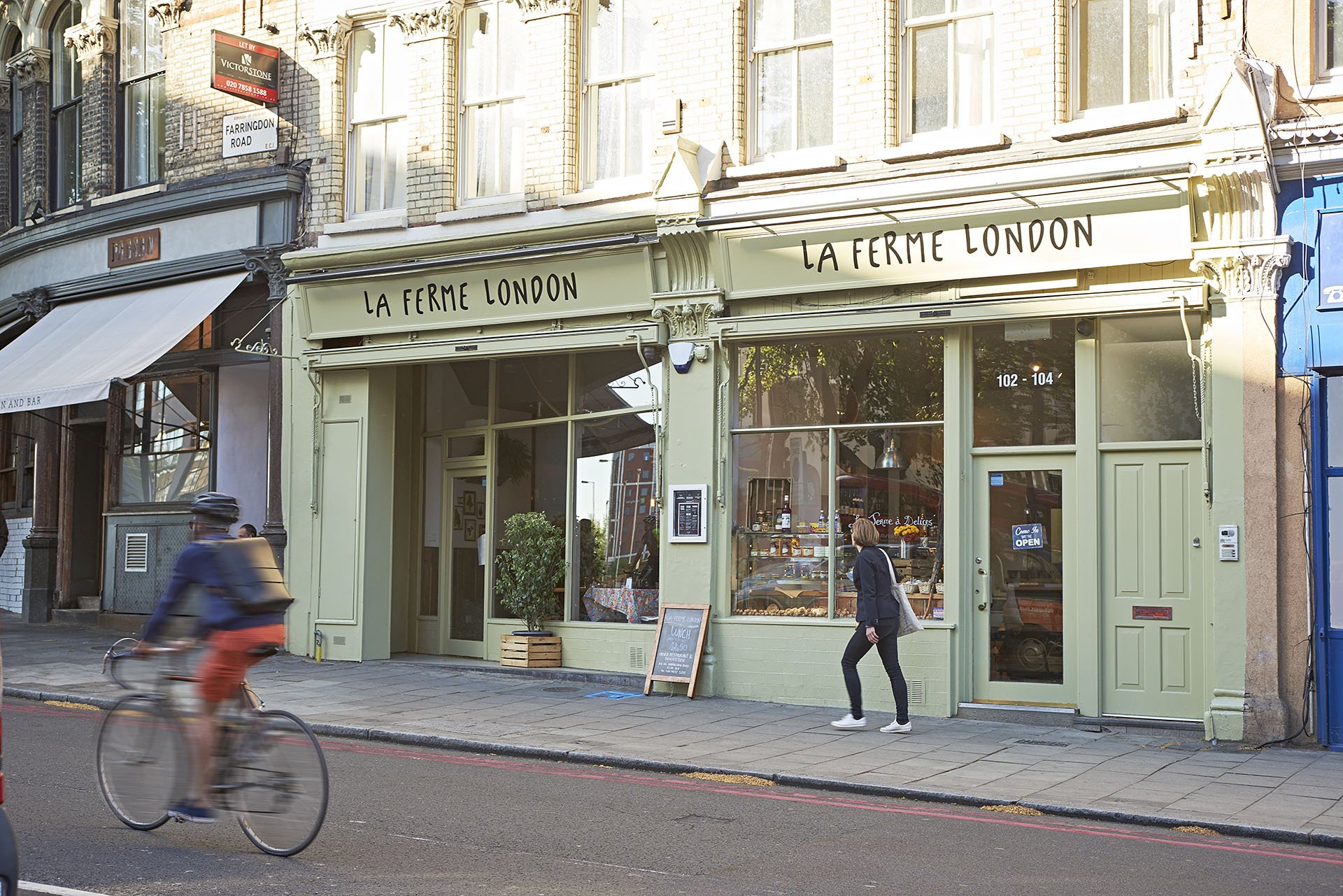 La Ferme Restaurant partner with Q&A Interior Designers in London