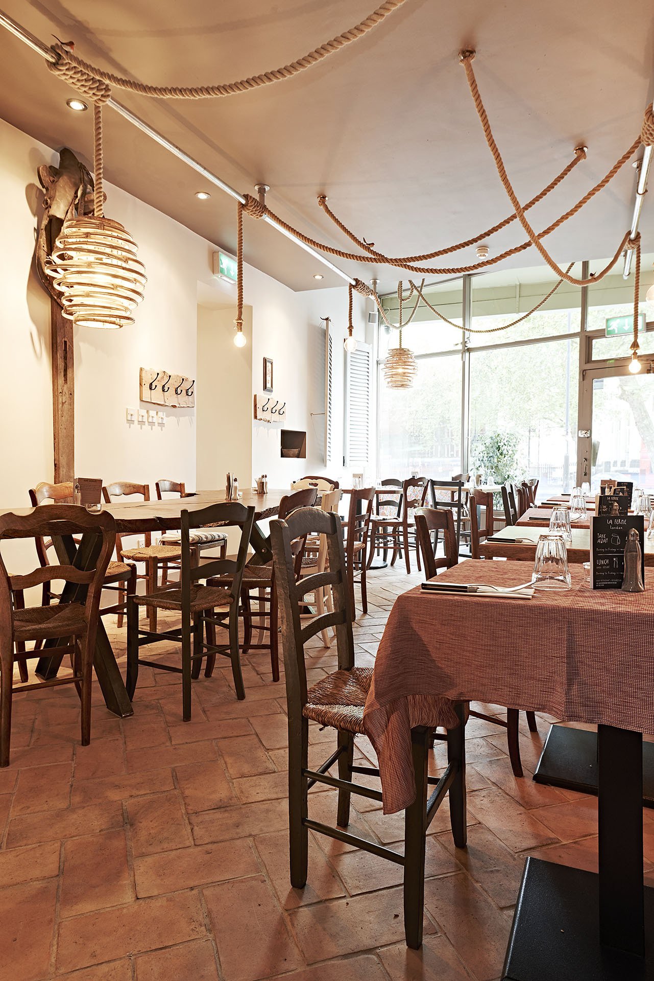 La Ferme Restaurant partner with Q&A Interior Designers in London