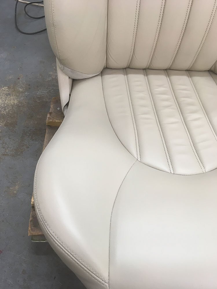 Car bolster panel restoration | Newark, Nottingham - Interior Revival Co