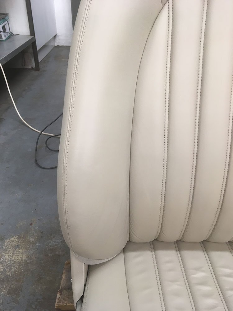 Car bolster panel restoration | Newark, Nottingham - Interior Revival Co