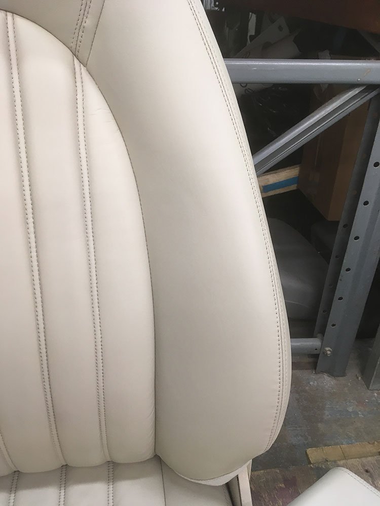 Car bolster panel restoration | Newark, Nottingham - Interior Revival Co