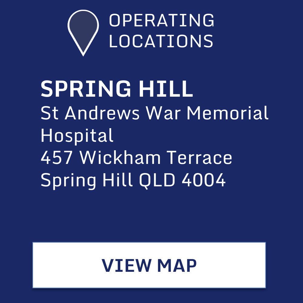 Spring Hill Operating Location | BRISBANE ORTHOPAEDIC SERVICES | Brisbane