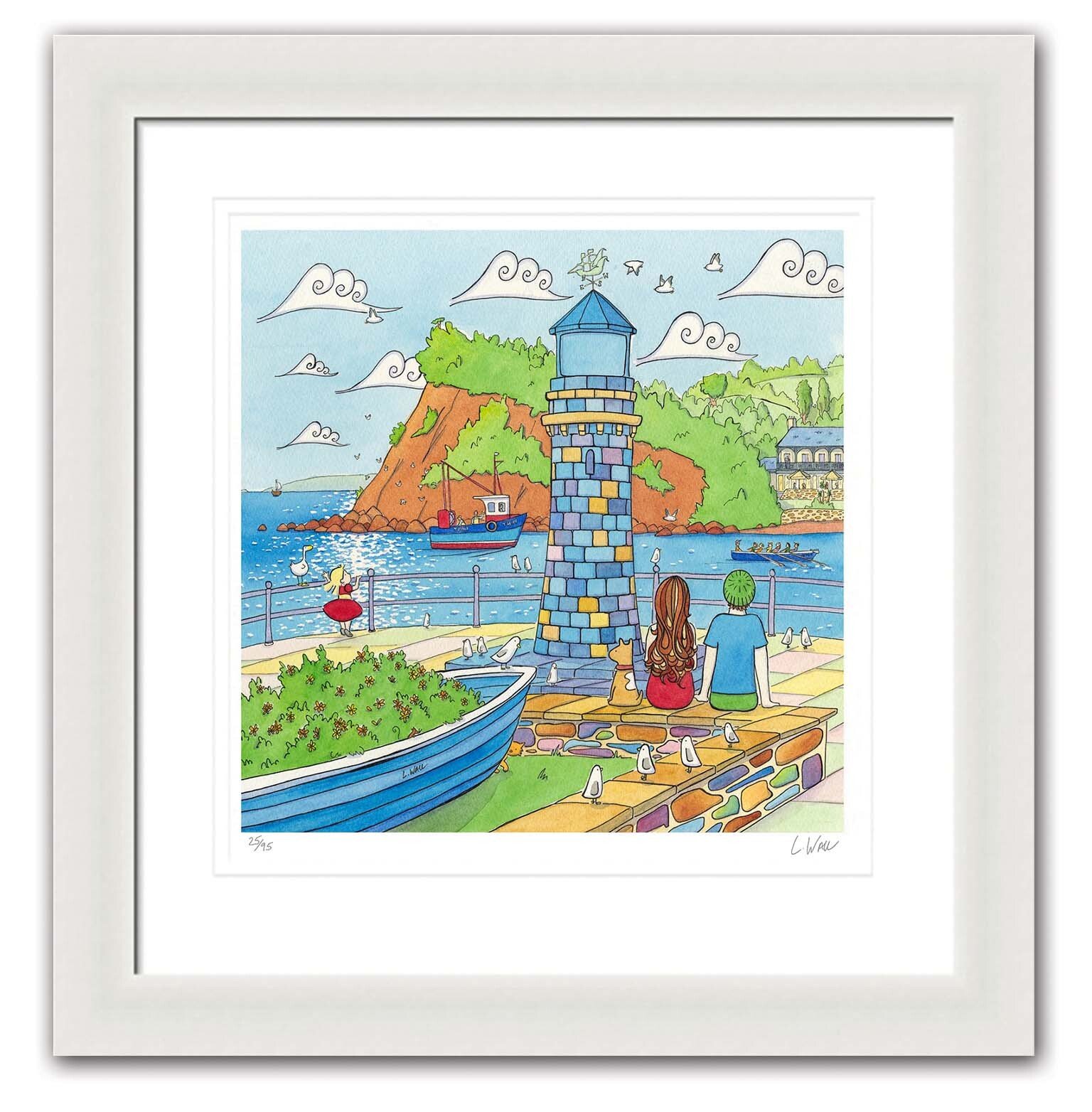 Artwork by Laura Wall, Teignmouth